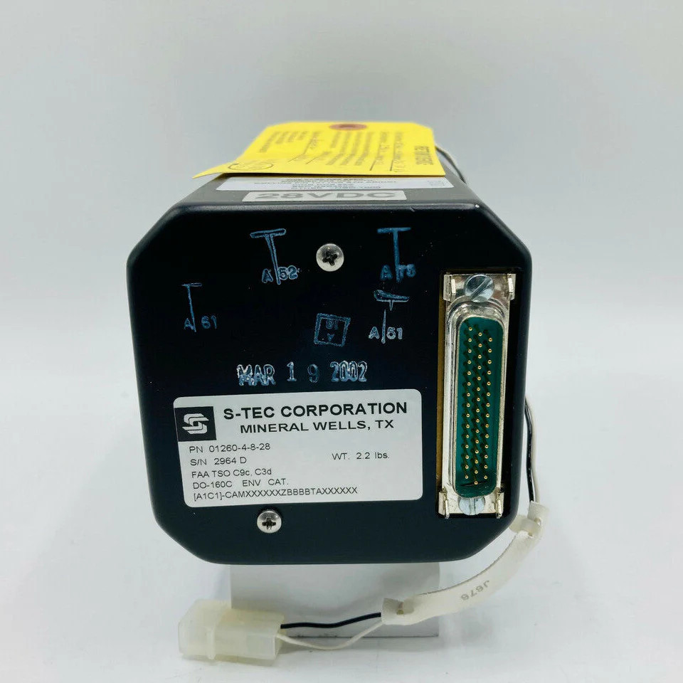 S-TEC System 30 Autopilot/Turn Coordinator - Part Number: 01260-4-8-28 ...