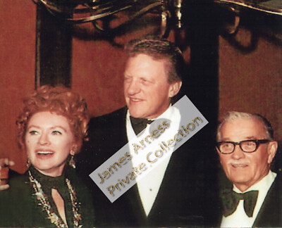 James Arness Gunsmoke Marshal Dillon With Amanda Blake & Milburn Stone ...
