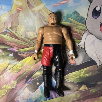 WWE Wrestling Mattel Basic Series 74 Samoa Joe Figure Red & Black | eBay