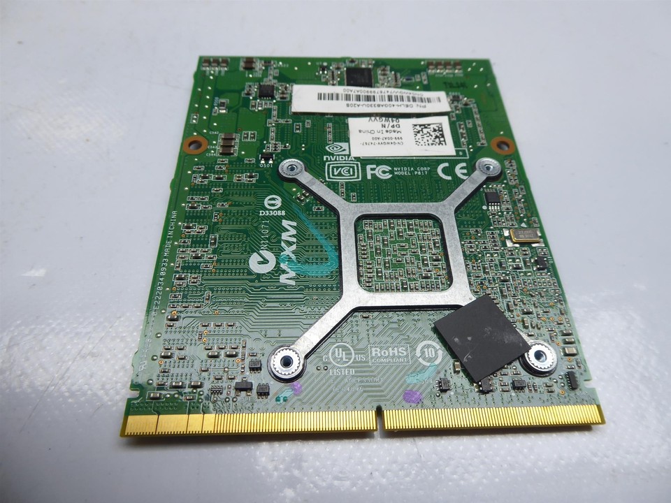 Alienware M15x P08G Nvidia 260M Graphic Card With 512MB 04WGVV #78653 ...