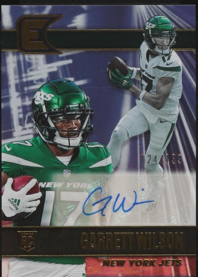 2022 Panini Chronicles - Essentials Autographs Garrett Wilson #ESS-GAW ...