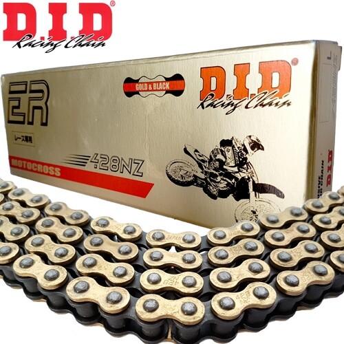 Cadena DID para Masai A 150 2011 cadena de motocross 428NZ oro/negro ...