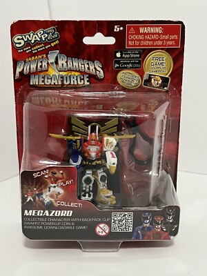 POWER RANGERS MEGAFORCE MEGAZORD CHARACTER WITH BACKPACK CLIP NEW. M2 ...