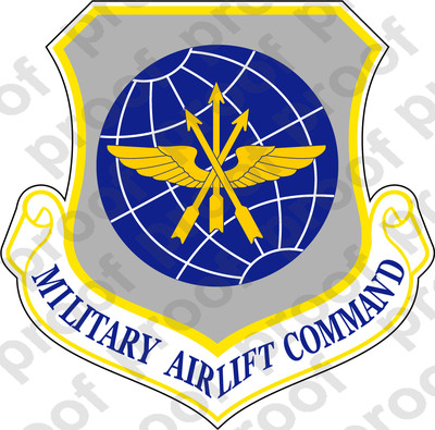 STICKER USAF Military Airlift Command NEW | eBay