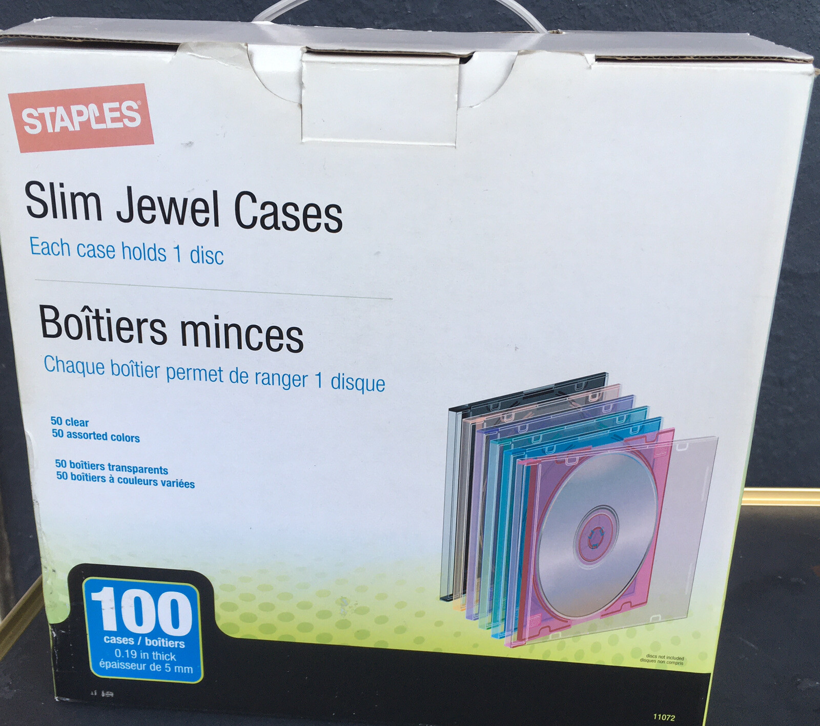 Lot of 90 Slim CD Empty Jewel Cases Open Box - Some Sealed | eBay