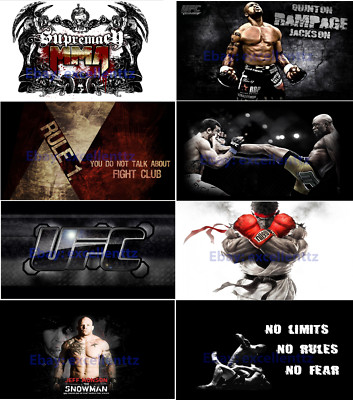 Fighter MMA UFC Champion Flag Size 90x150cm 3x5FT Free Shipping | eBay.de