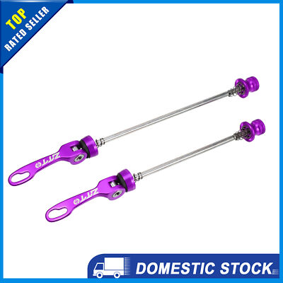 Bicycle Quick Release Axles Skewers Levers Front Rear 150mm 190mm Pack ...