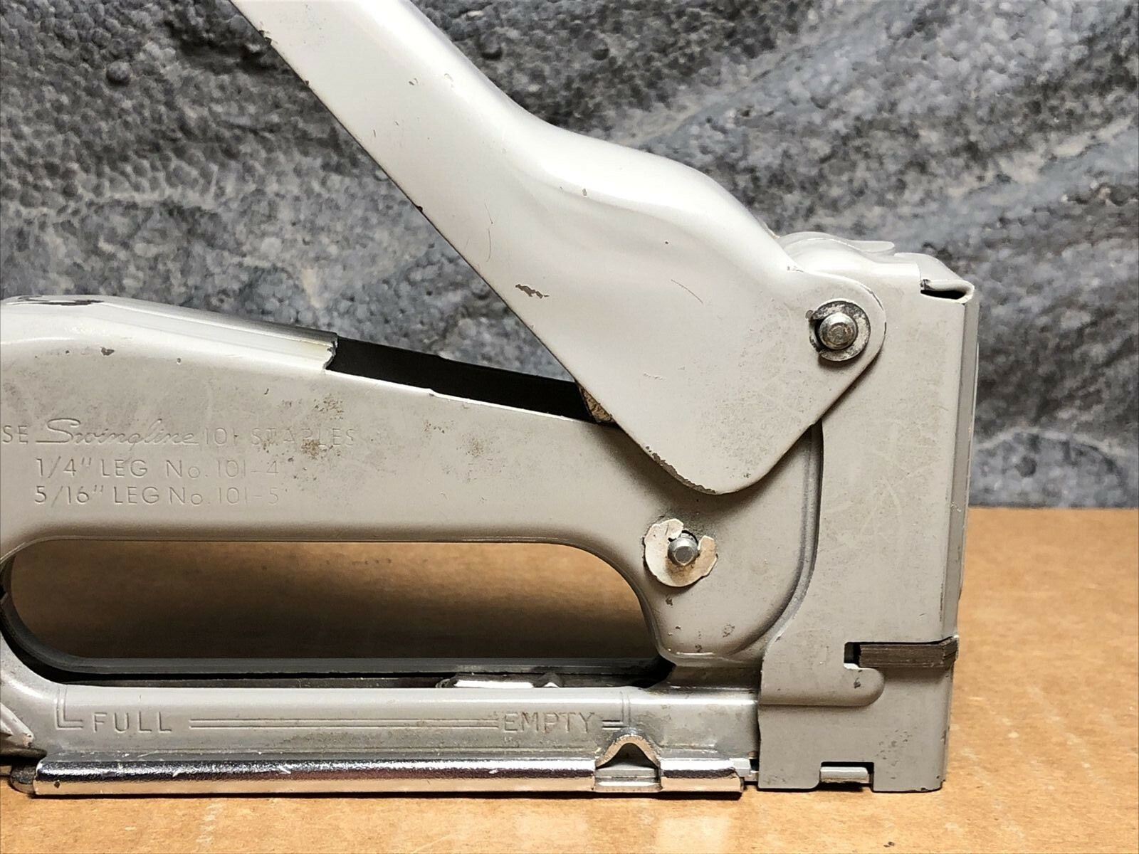 Vintage Swingline #101 | Staplegun | Gray | Tacker Heavy Duty Handheld ...