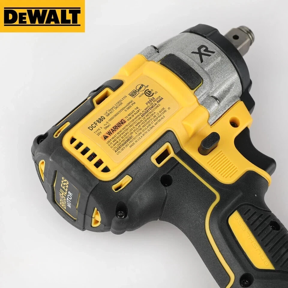 DEWALT 20-Volt Li-Ion 1/2-Inch Impact Wrench Kit with Bolt Set (DCF880B ...
