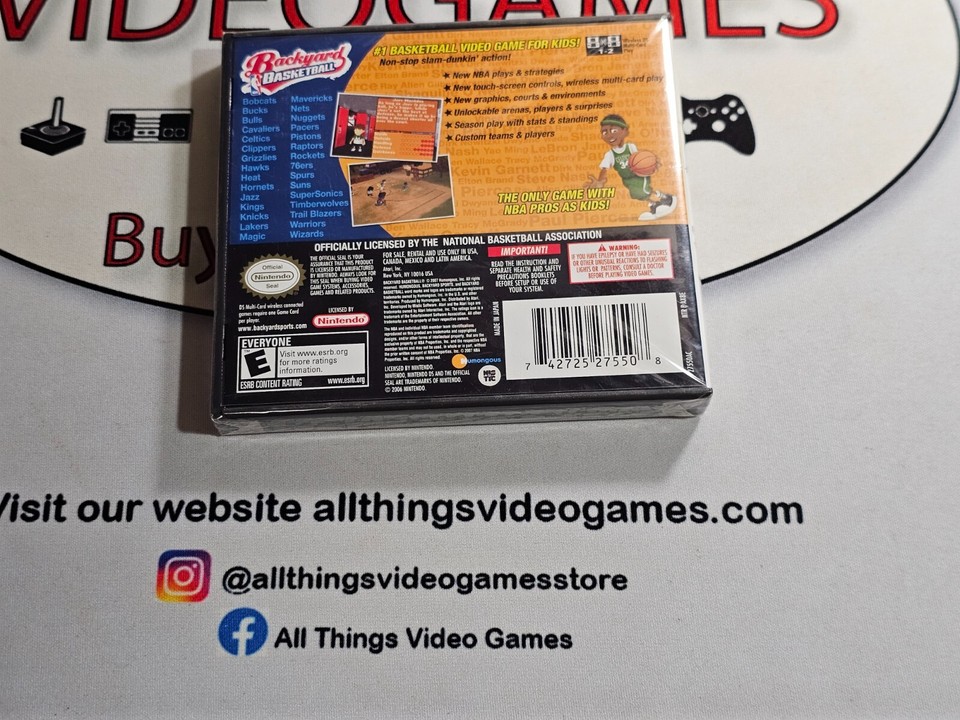Backyard Basketball Nintendo DS **New** | eBay