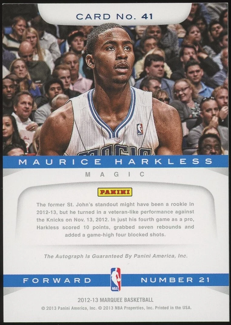 Maurice Harkless Magic
