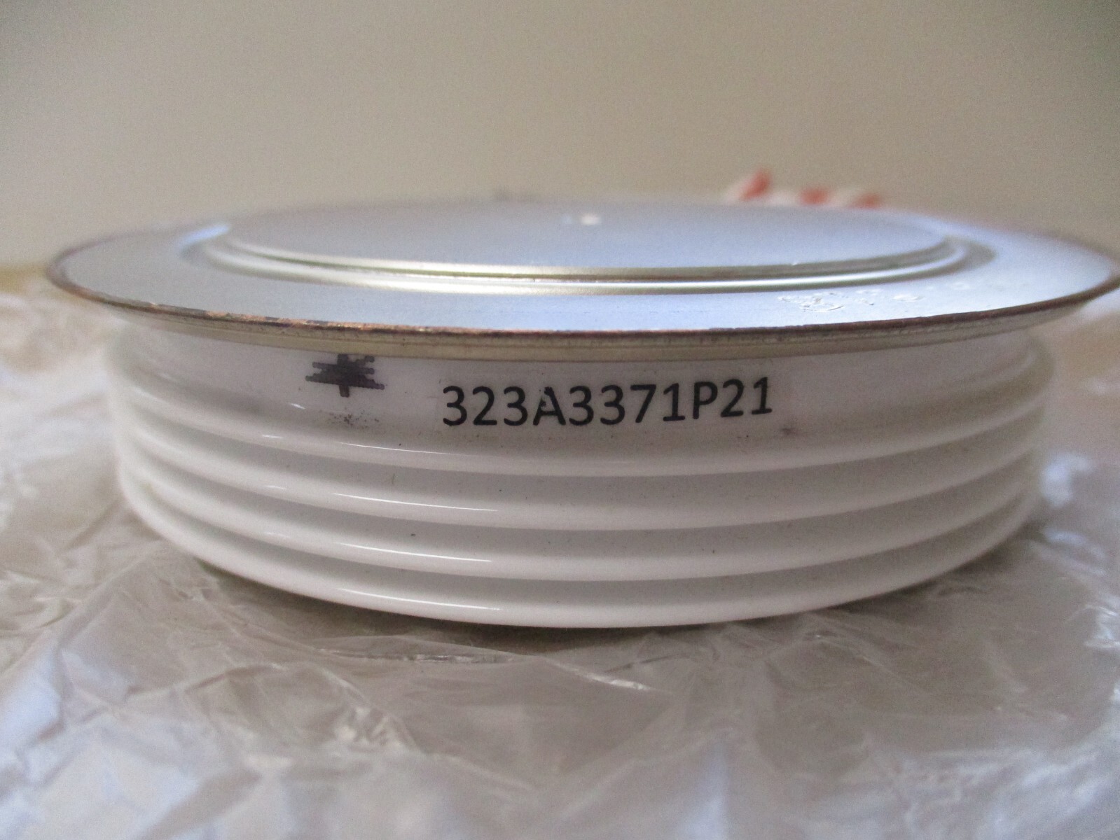 GENERAL ELECTRIC SEMICONDUCTOR THYRISTOR TYPE, 323A3371P21, SCR 77MM ...