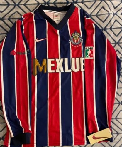 Nike CHIVAS Rayadas de Guadalajara Retro 1997 Jersey Long Sleeve Nike ...