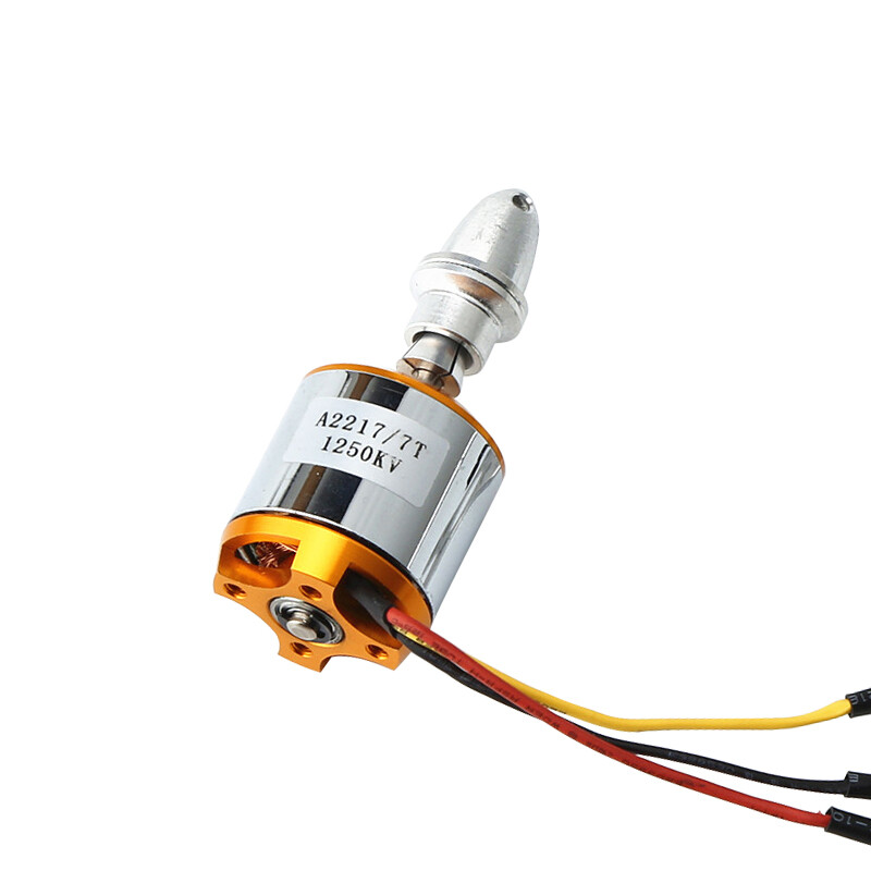 A2217 1250KV Motor Mount Outrunner Brushless Motor for RC Fixed Wing ...