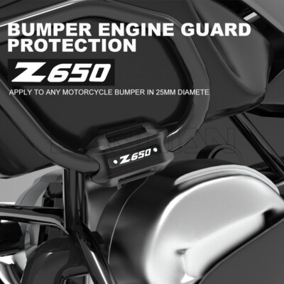 Engine Crash Bar Protection/Buemper Decorative Block FOR Kawasaki Z650 ...