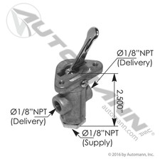 FLTBV635 Fleetrite Tw-1 Flipper Control Valve Haldex Kn20001 Bendix ...