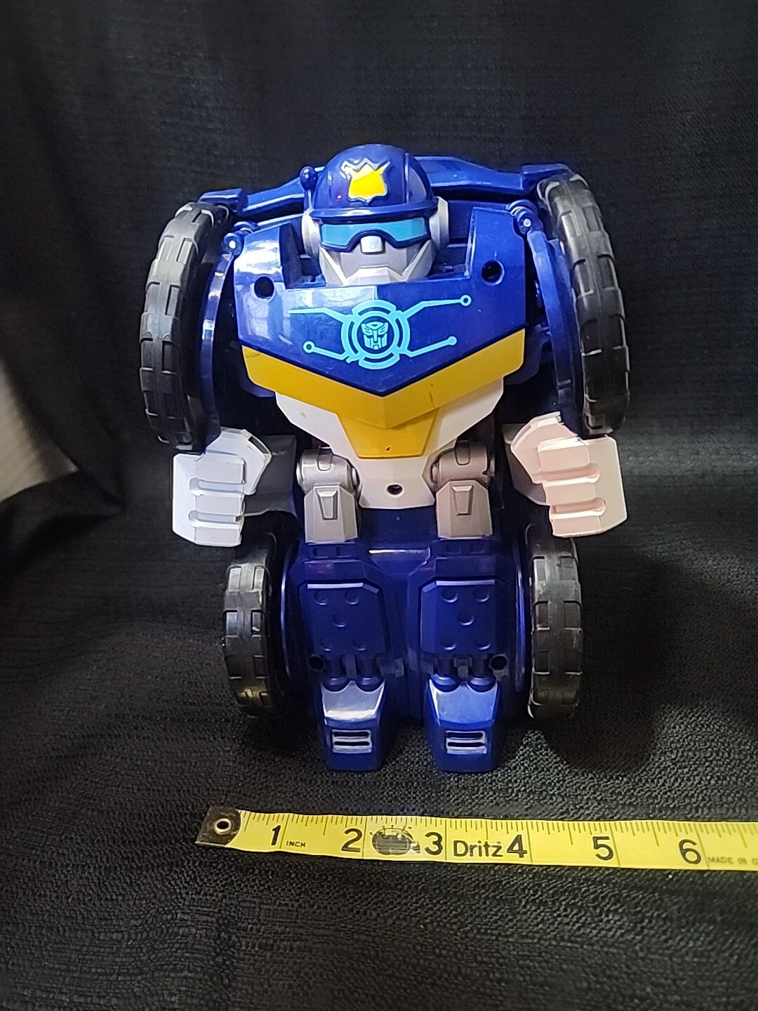 Transformers Rescue Bots Flip Changers 8" Chase Rev and Go Playskool ...