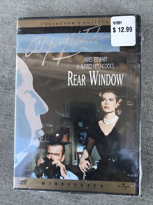 Rear Window (DVD, 2001, Collectors Edition) New Free Shipping New Free ...