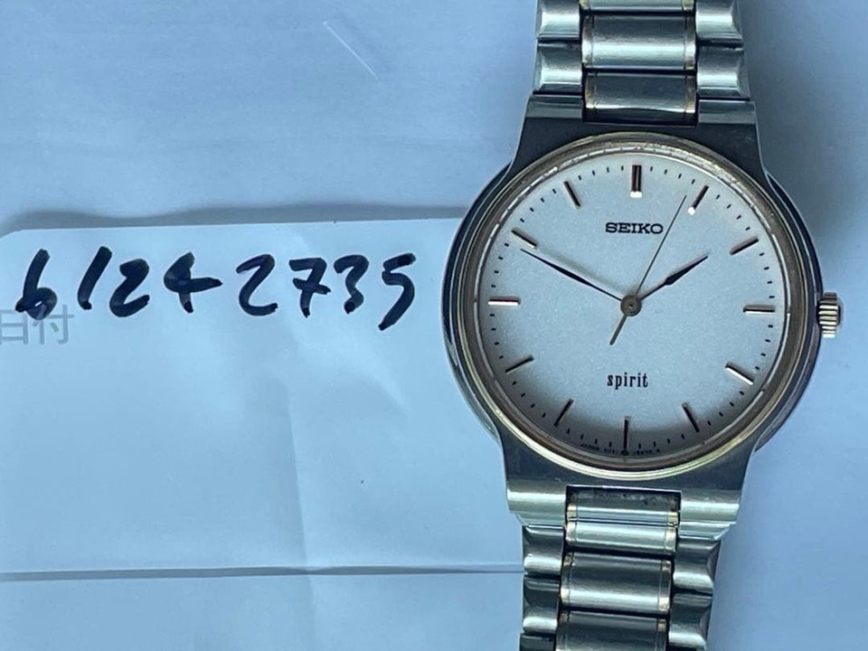 SEIKO SPIRIT 5P31 6A50 ANTIMAGNETIC 33MM CASE 60G WATCH FOR MEN DIAL | eBay