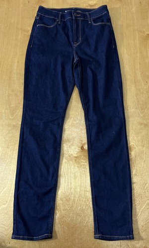Old Navy High Rise Straight Jeans Women's Size 4 Blue Denim 26X29 | eBay