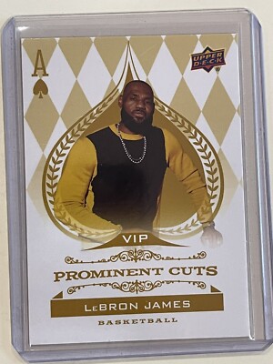 2022 Upper Deck NSCC Prominent Cuts LeBron James - VIP Promo Card VIP ...