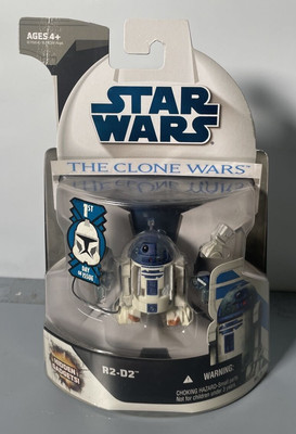 2008 Hasbro Star Wars The Clone Wars 3.75" R2-D2 Action Figure Sealed ...