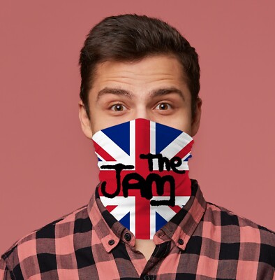 The Jam - Union Jack Design Neck Tube Facemask Neck Warmer Snood | eBay ...