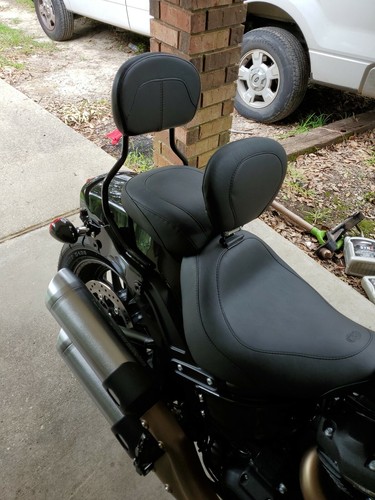 Harley Davidson Holdfast Black Sissy Bar Upright 2018 Fat Bob FXFB ...