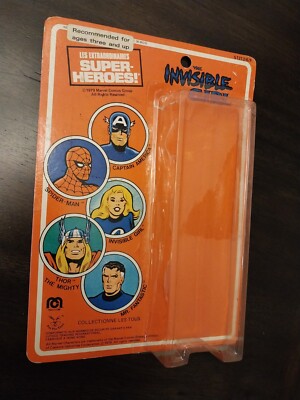 Mego Invisible Girl Card and bubble. Really Nice Shape. Vintage Mego ...