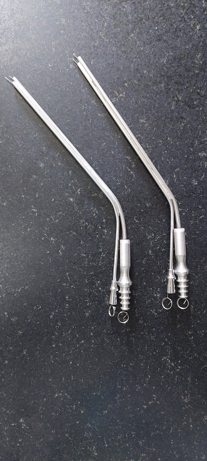Suction Irrigation Tube with Channel Stainless Steel ENT 2 pc | eBay