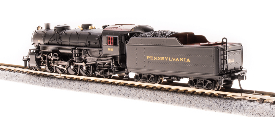 Broadway Limited 5952 N Scale USRA Light Mikado, PRR #9627 Paragon3 ...