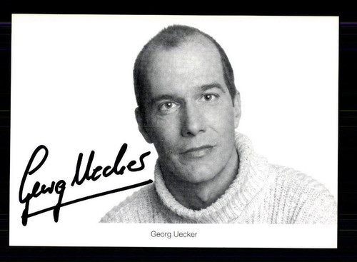 Georg Uecker Lindenstraße Autogrammkarte Original Signiert # BC 86615 ...