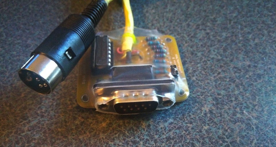 Tandy 1000 series Universal Joystick Adapter Dragon Color computer ...