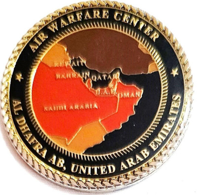 Awesome 1.5" Military Unit Challenge Coin UAE AWC | eBay