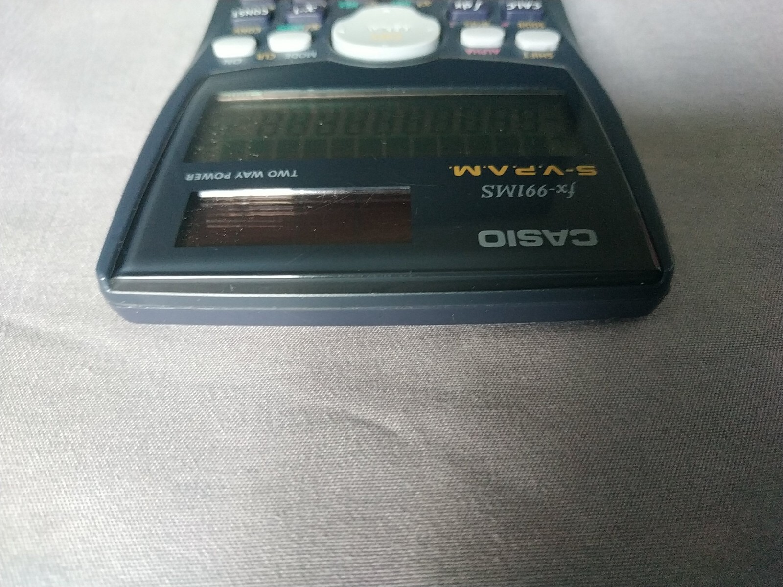 Casio FX-991MS Scientific Calculator, S-V.P.A.M. Two Way Power, Tested ...