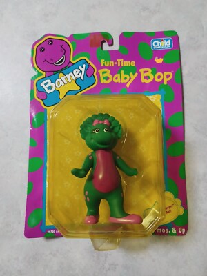 Vintage Fun-Time Baby Bop Vinyl Toy Figure Child Dimension Hasbro 1993 ...