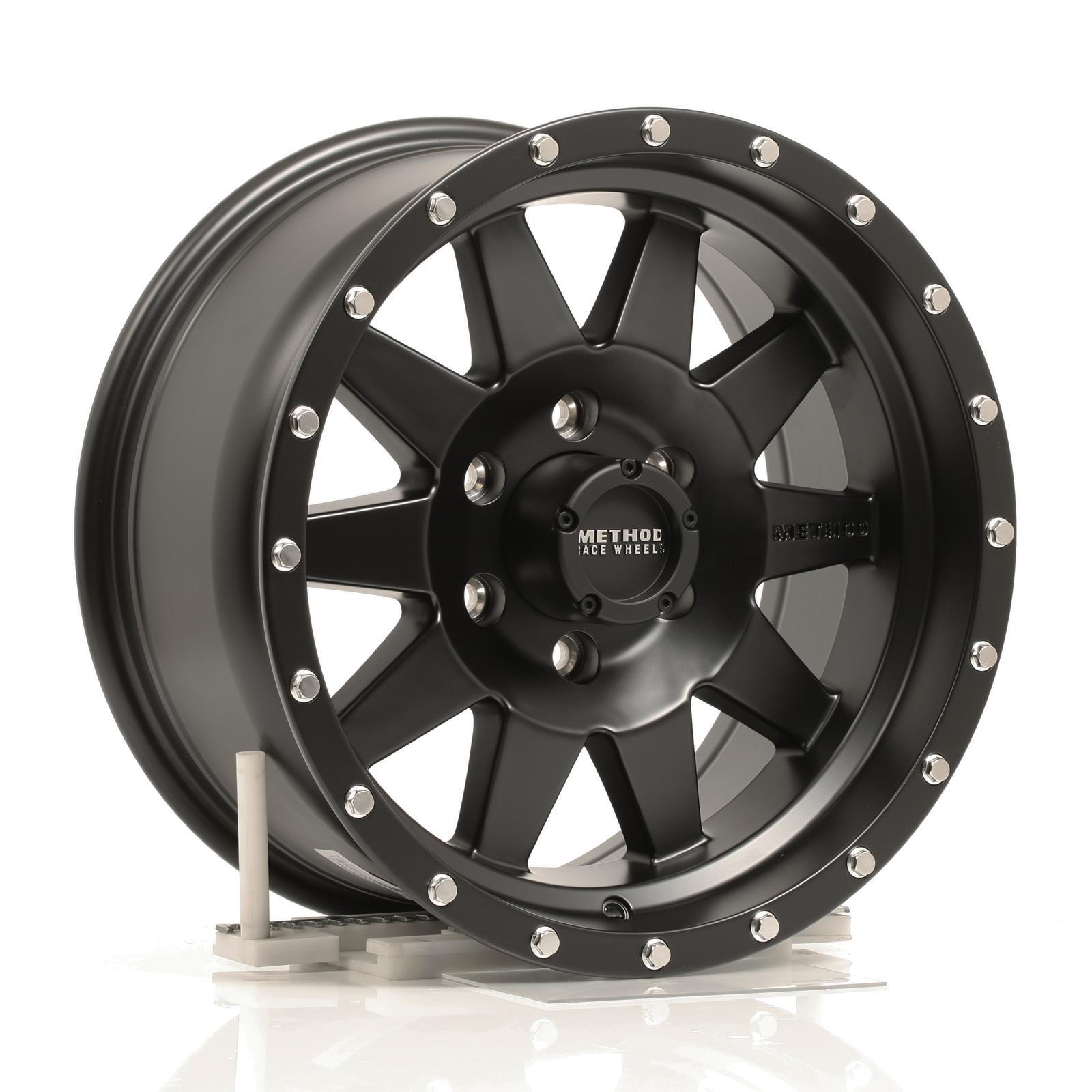 Method Wheels MR30178516500 Set of 4 17x8.5 MR301 Standard Matte Black ...