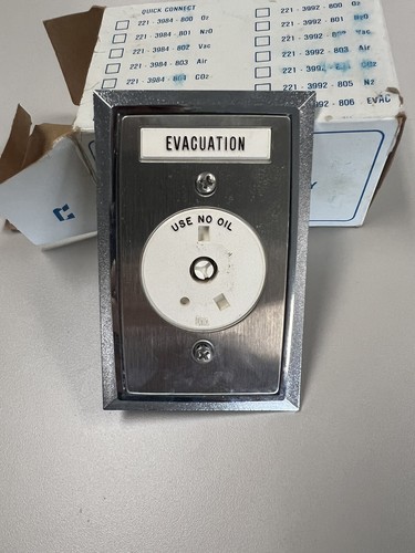 Dental Quick Connect Single Vacuum Outlet - Ohio | eBay