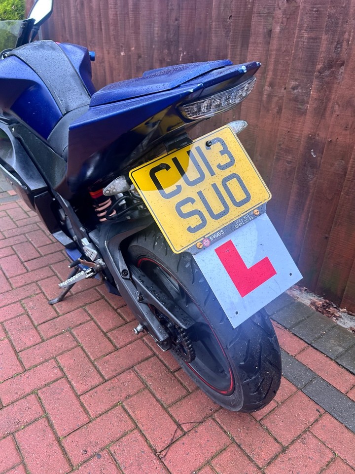 Yamaha Yzf R125 blue 2013 | eBay UK