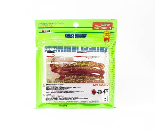 Ecogear Soft Lure Grass Minnow L 3-1/4 Inch 8 piece per pack 329 (1759) | eBay Australia