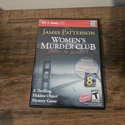 James Patterson Womens Murder Club PC CD ROM Death In Scarlet Hidden ...