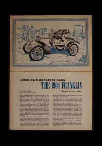 1904 Franklin vintage Graphic History Pictorial | eBay