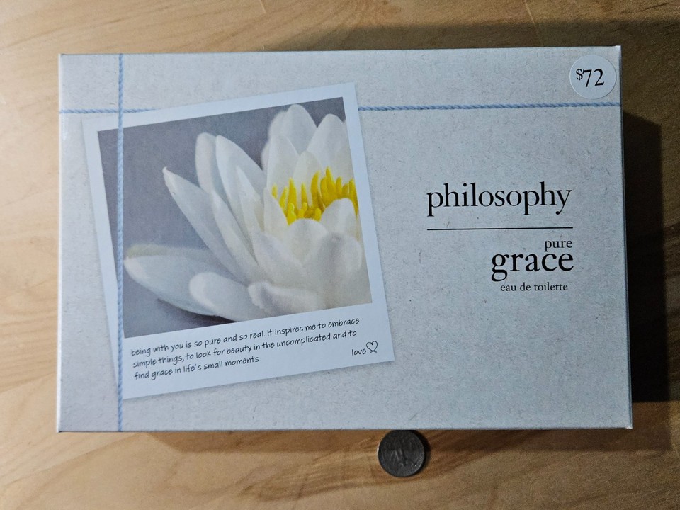Philosophy Pure Grace Eau de Toilette 3 piece gift set New In Box #E2-9 ...