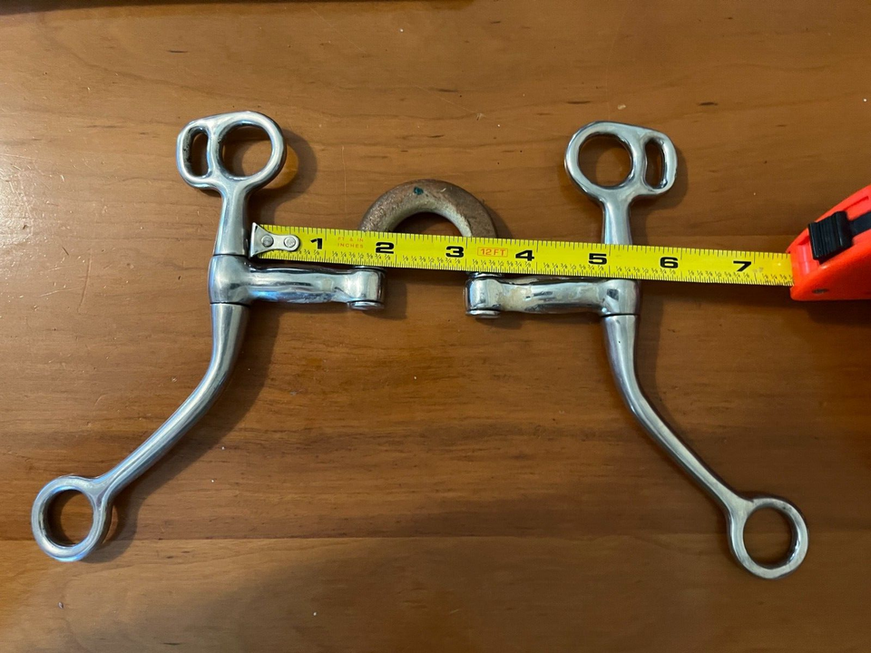 5" Copper Correction Port Mouth~MEDIUM Shank Western Bit | eBay