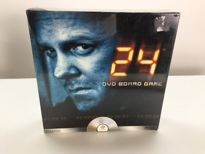 24 DVD Board Game Jack Bauer 2006 TV Show Pressman Fox Action NIB ...