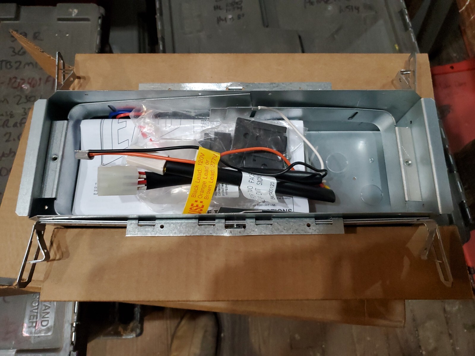 Lithonia ELA R 2lris 120/277 El N Rough-in Section for Precise Exit ...