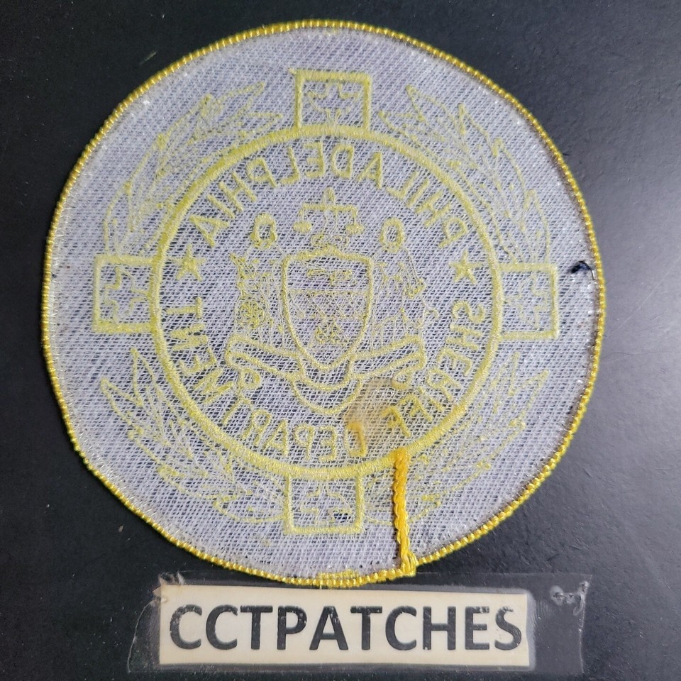 PHILADELPHIA, PENNSYLVANIA SHERIFF SHOULDER PATCH PA | eBay