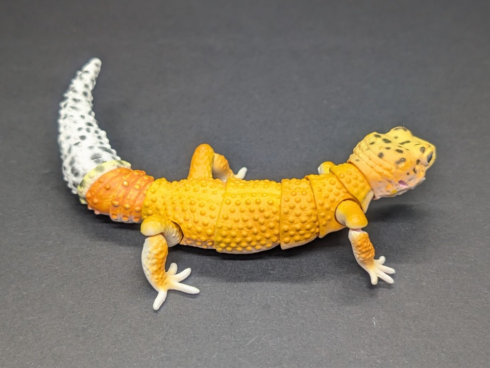 Bandai Gashapon Leopard Gecko 6.3in Realistic Figure Free Shipping from ...