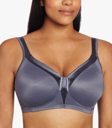 Playtex 18 Hour Silky Soft Smoothing Wirefree Bra 4803 Size 40D Private Jet Gray 617914654368| eBay