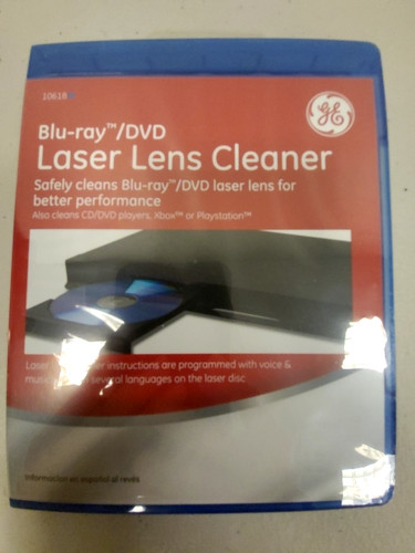 Blu-ray/DVD Laser Lens Cleaner Disc for CD/PS4/Xbox - GE 10618 | eBay